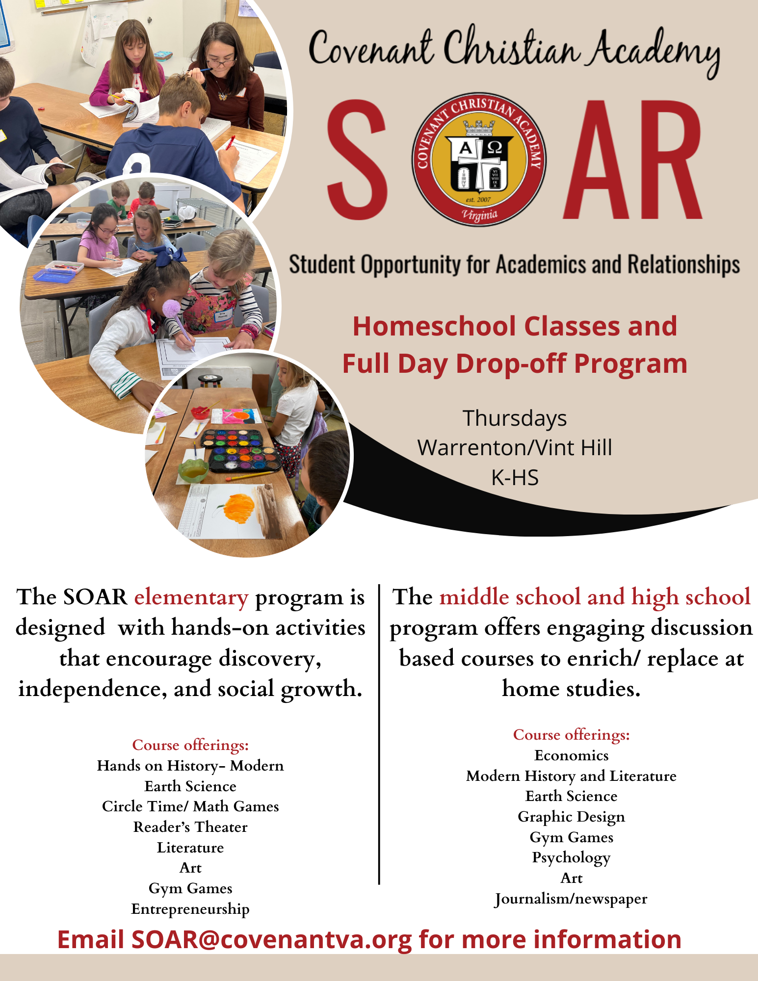 SOAR - Covenant Christian Academy